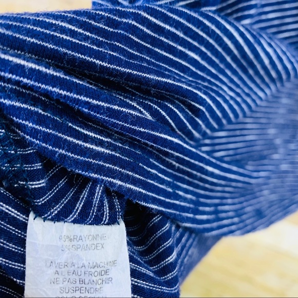 Allison Joy | Dresses | Allison Joy Tank Dress Striped Navy White V ...